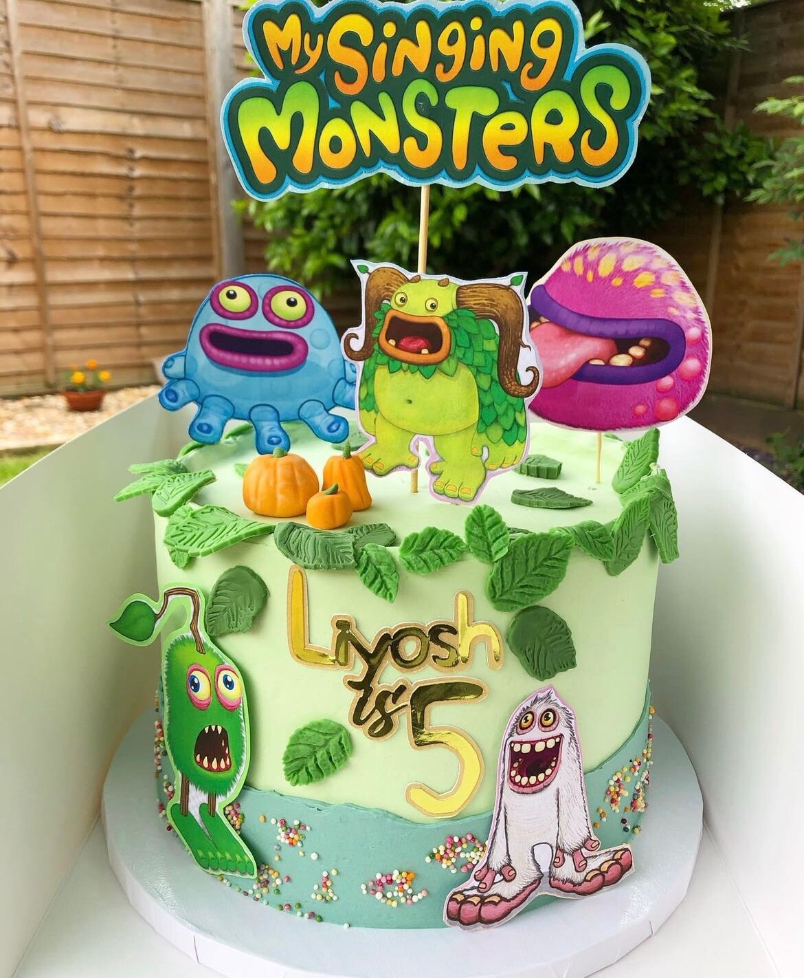 Singing Monsters Cake Topper Set - Etsy