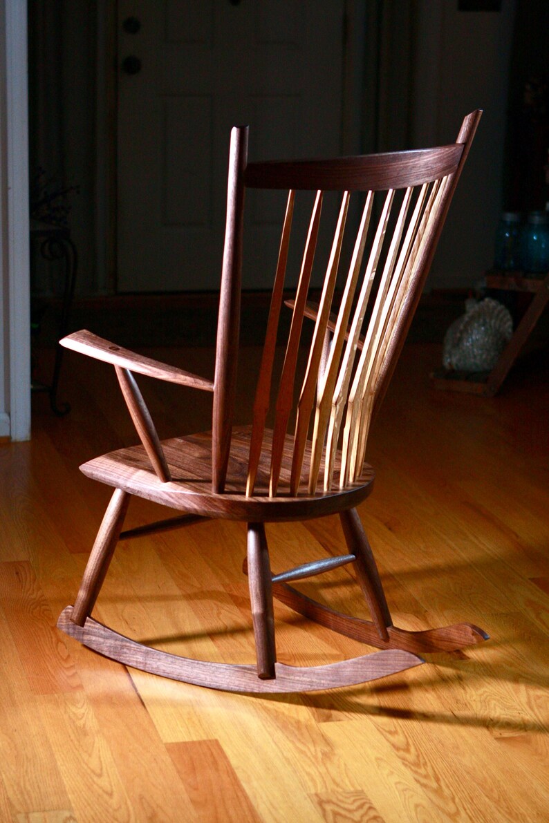 Handmade Windsor Rocking Chair - Etsy