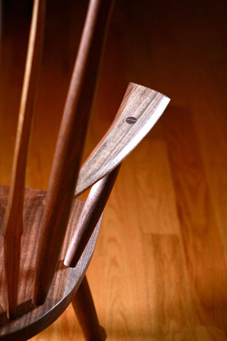 Handmade Windsor Rocking Chair - Etsy