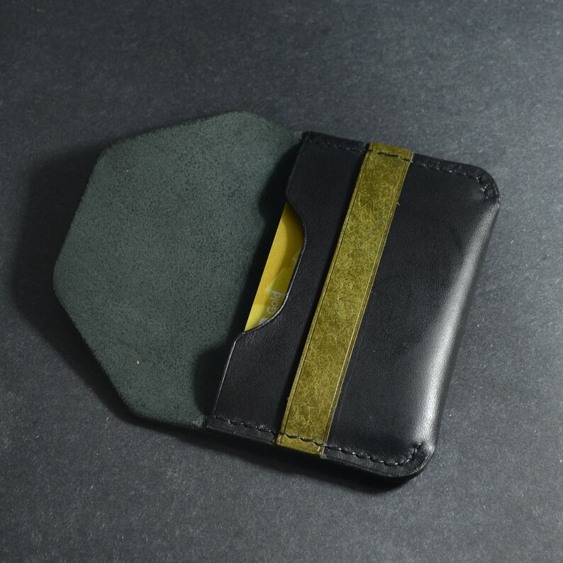 The Grass Leather Wallet PDF Pattern, Wallet Template, Cardholder ...