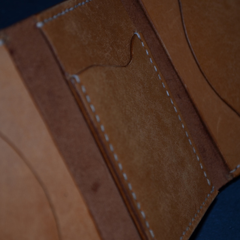 The Trifold Wallet Pattern Pdf, Leather Wallet Template, Cardholder ...