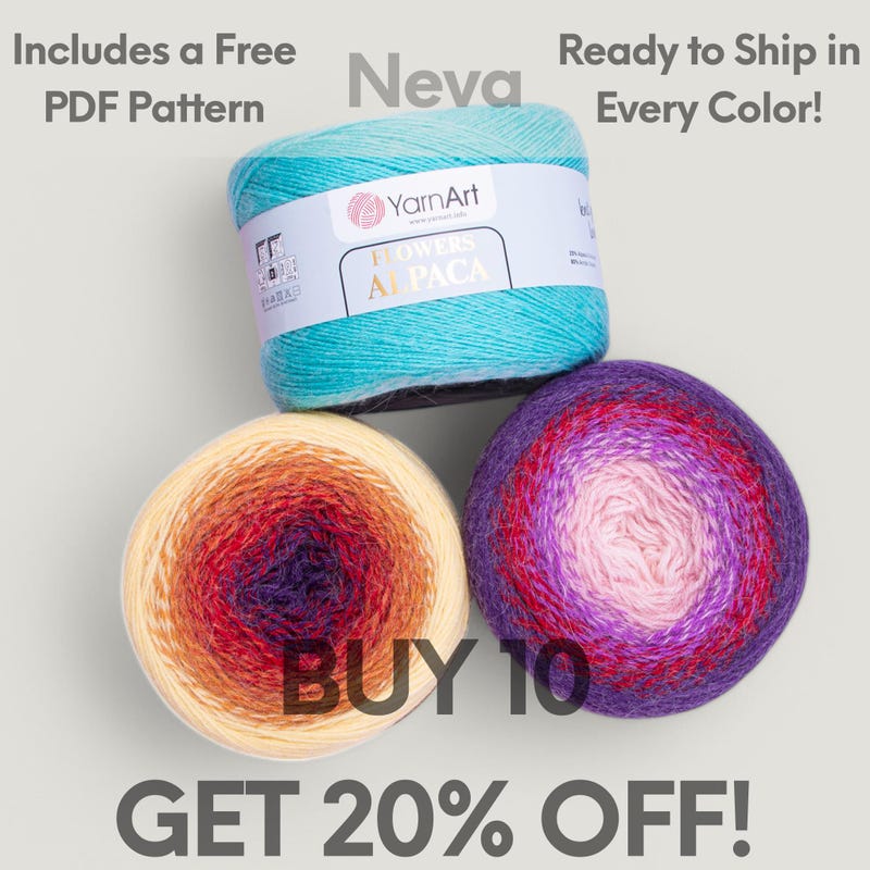 Multicolor Wool Yarn - Etsy