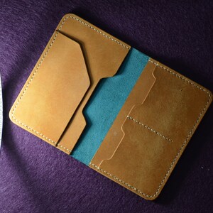 Leather Passport Wallet PDF Pattern, DIY Travel Wallet (a4/letter Size ...