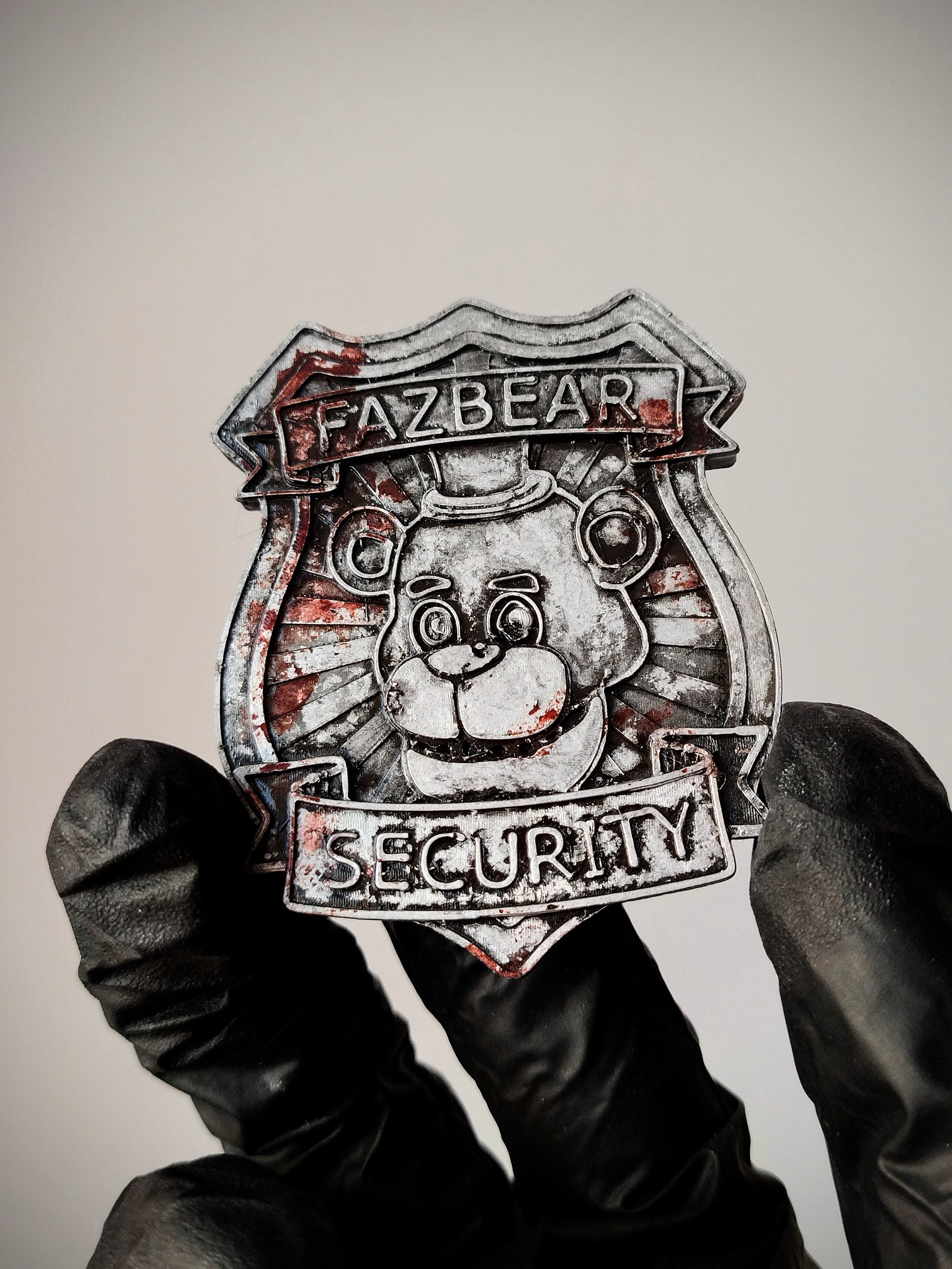 Odznaką Strażnika Fazbear Security FNAF Five Nights at Freddy's Efekt ...
