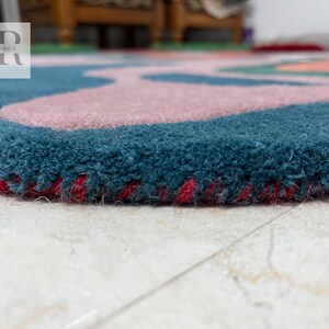 Modern Abstract High-low Hand Tufted Rug , Woolen Rug, High Quality ...