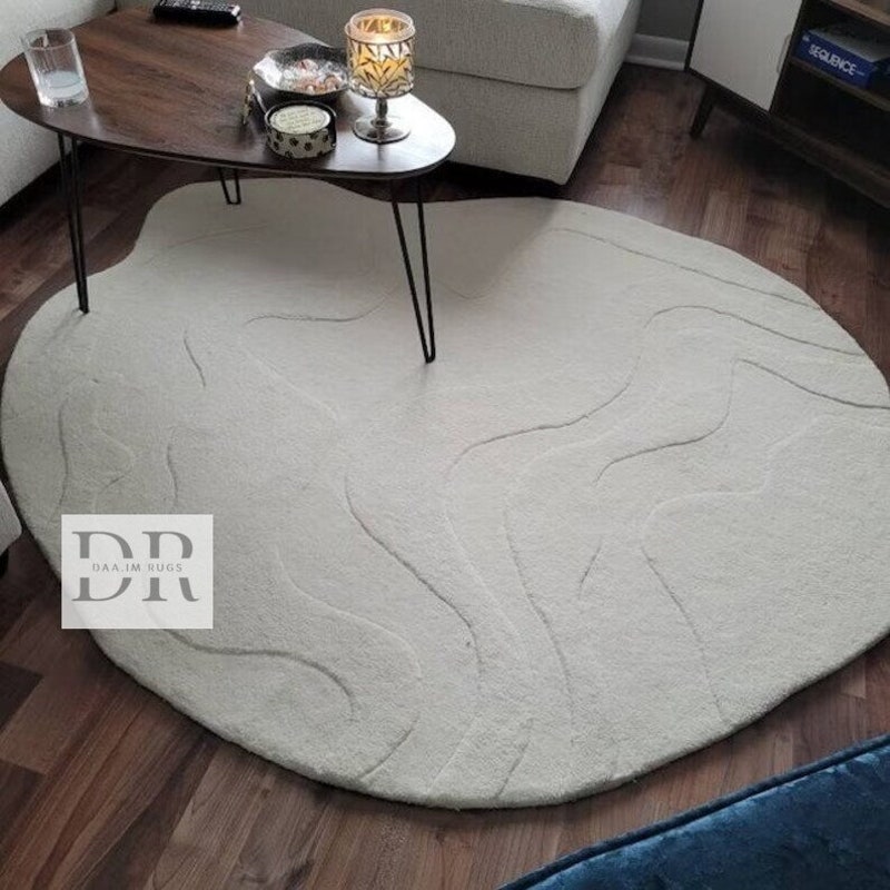 Floral Tufted Rug - Etsy