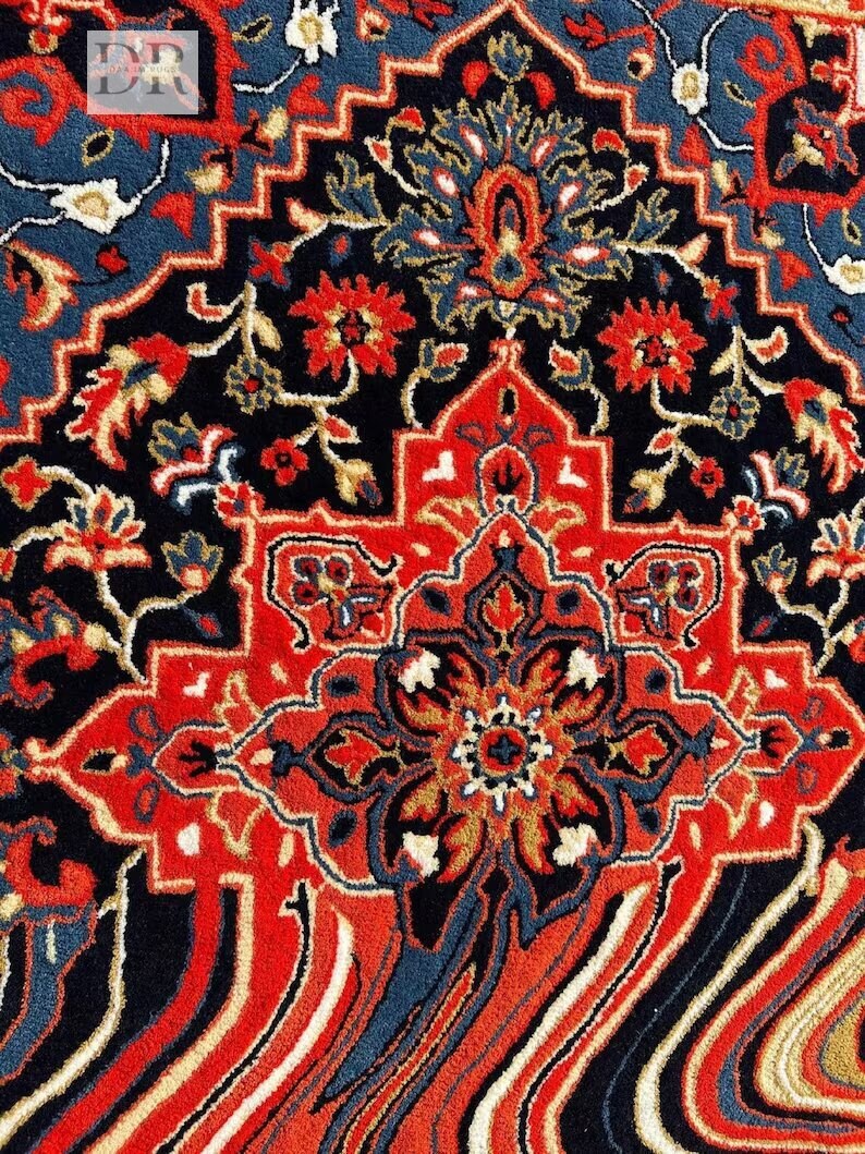 Persian Melting Luxury Design Hand Tufted Rug Woolen Rug - Etsy