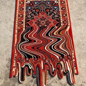 Persian Melting Luxury Design Hand Tufted Rug , Woolen Rug, High ...