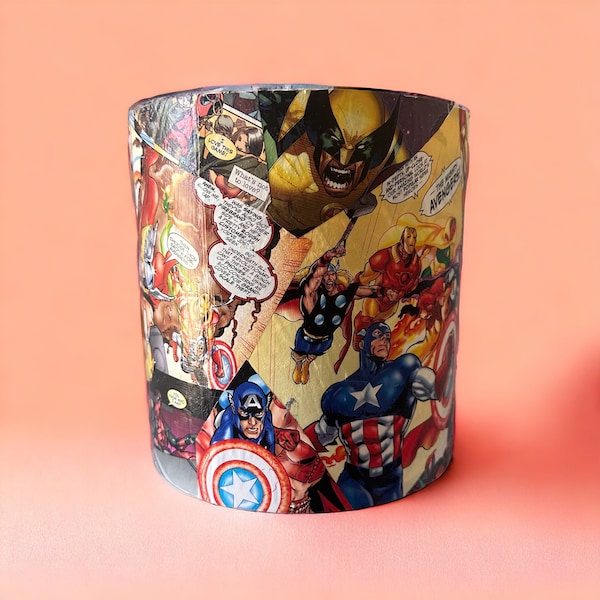 Comic Book Lamp - Etsy