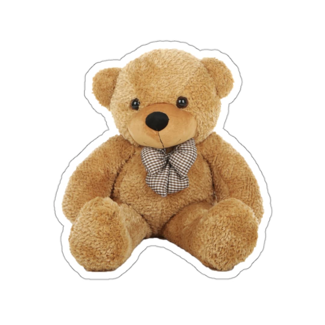 Heartwarming Teddy Bear Sticker Add Adorable Whimsy to Your - Etsy