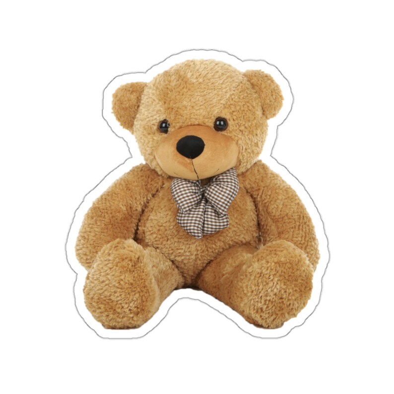 Heartwarming Teddy Bear Sticker Add Adorable Whimsy to Your - Etsy