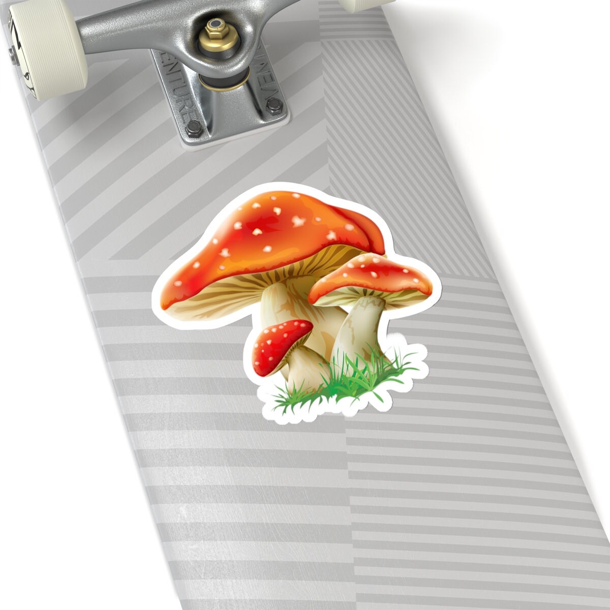 Hand-drawn Mushroom Trio Stickers Cute Christmas Gift for Laptop ...