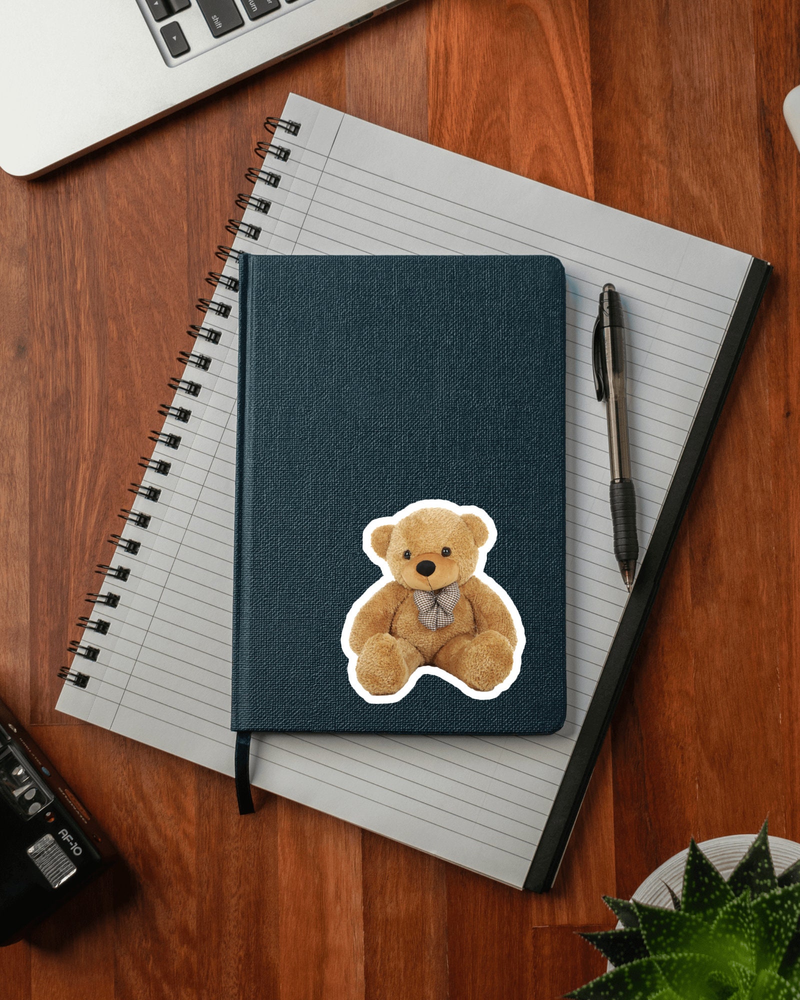 Heartwarming Teddy Bear Sticker Add Adorable Whimsy to Your - Etsy