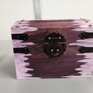 Purple and Black Medium Chest - Etsy