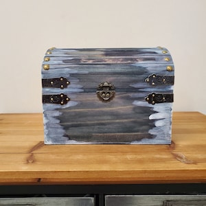 Black Frosted Small Treasure Chest - Etsy
