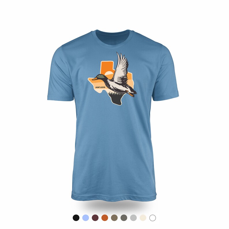 Texas - Sunset Duck Hunting Shirt, Waterfowl Hunt Tshirt, Men's, Women ...