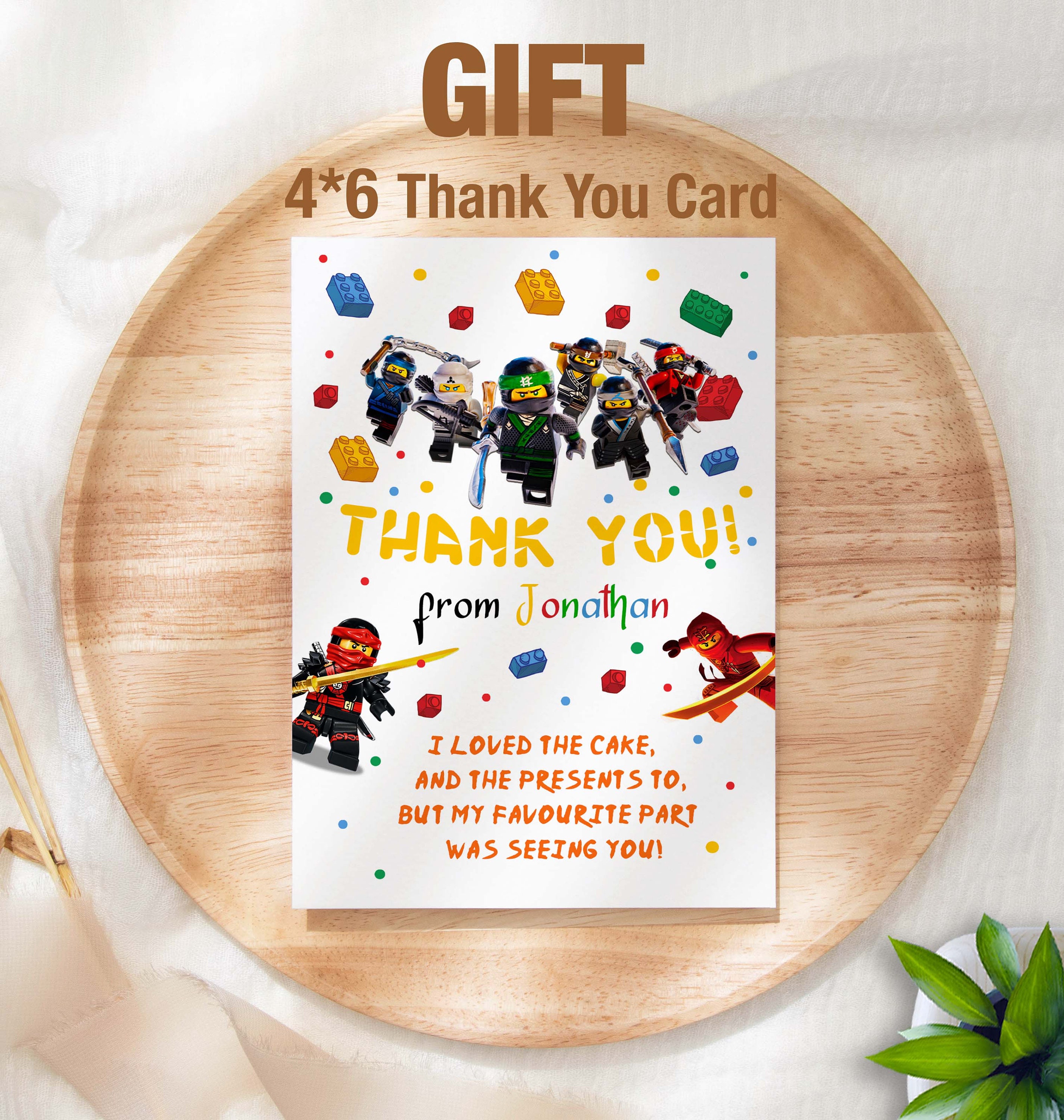 Editable Ninjago Birthday Invitation Template Printable - Etsy