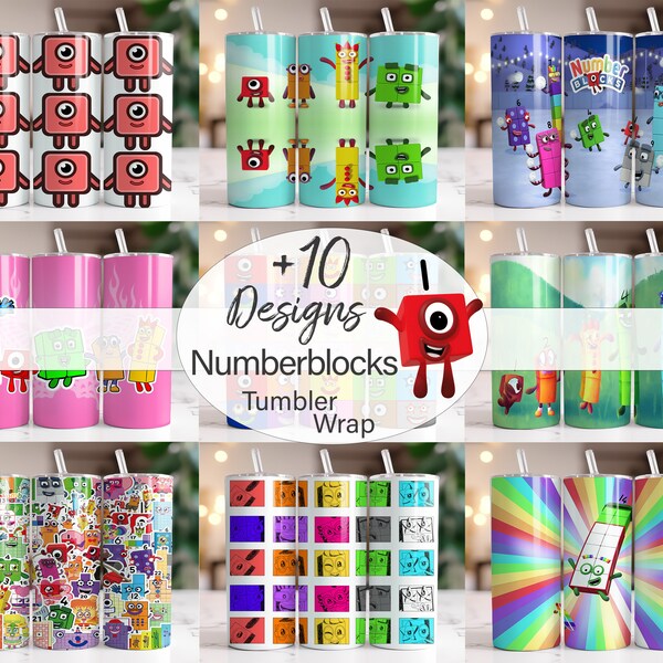 Numberblocks Wrap - Etsy