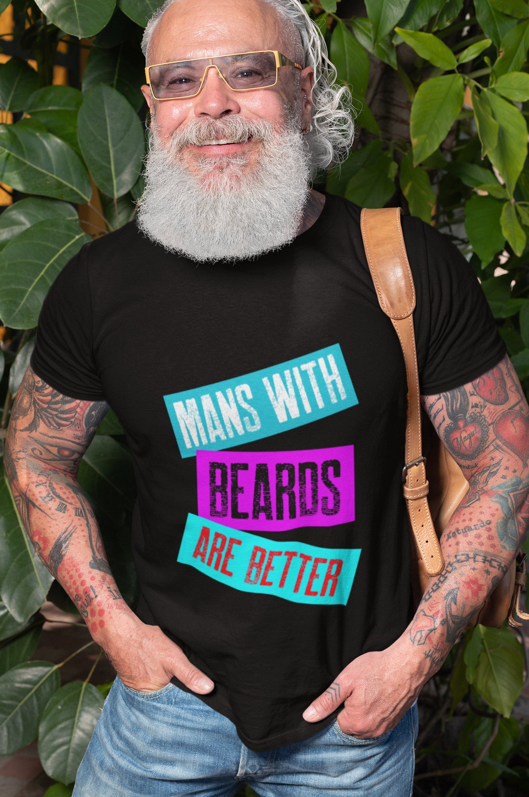 Mans With Beards Are Better Beard Power Giftforhim Perfect - Etsy