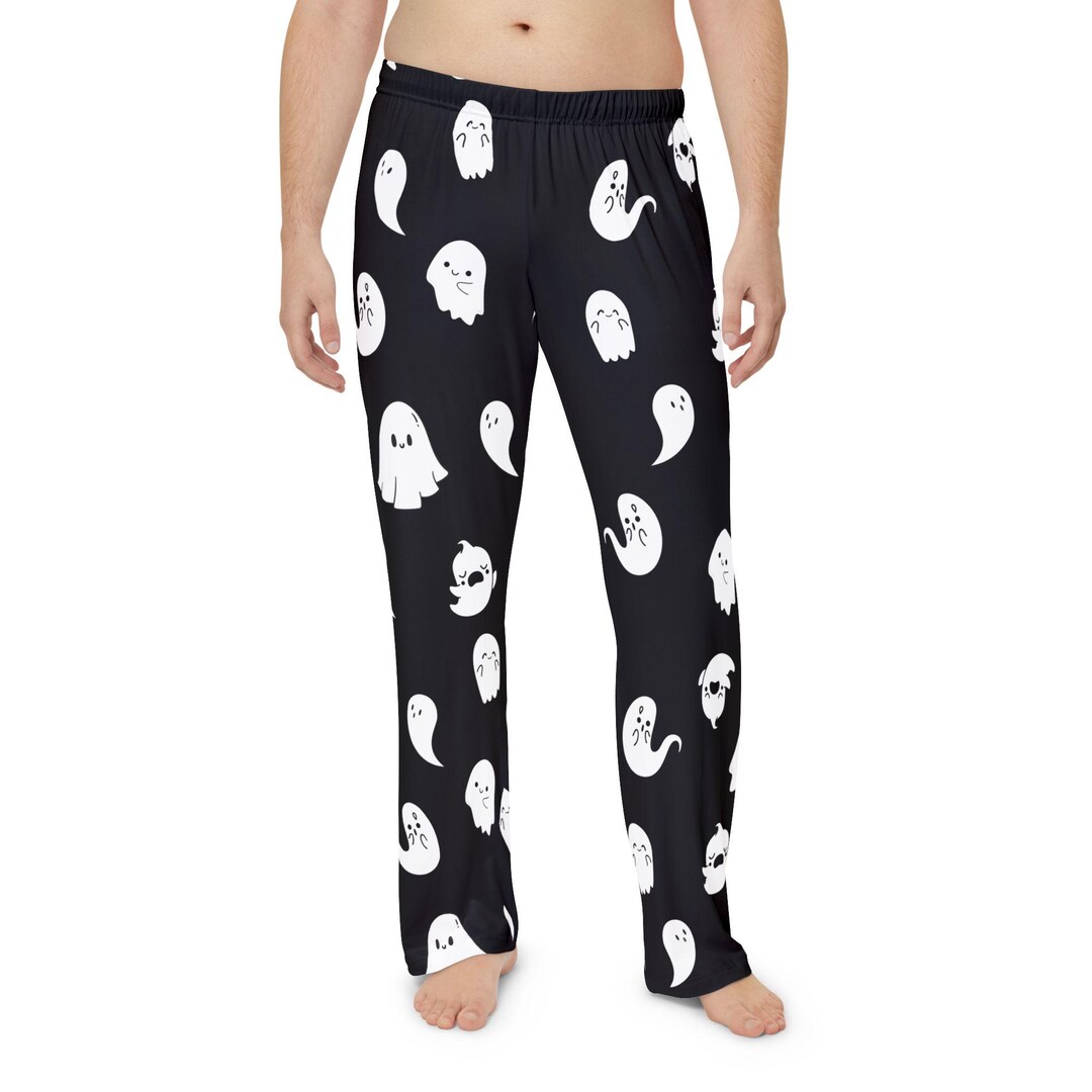 Ghost Men's Pajama Pants Halloween Pjs Horror Ghost Pants - Etsy