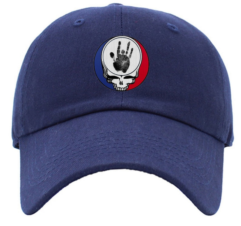 Jerry Garcia Hand Print Grateful Dead Steal Your Face Baseball Hat - Etsy