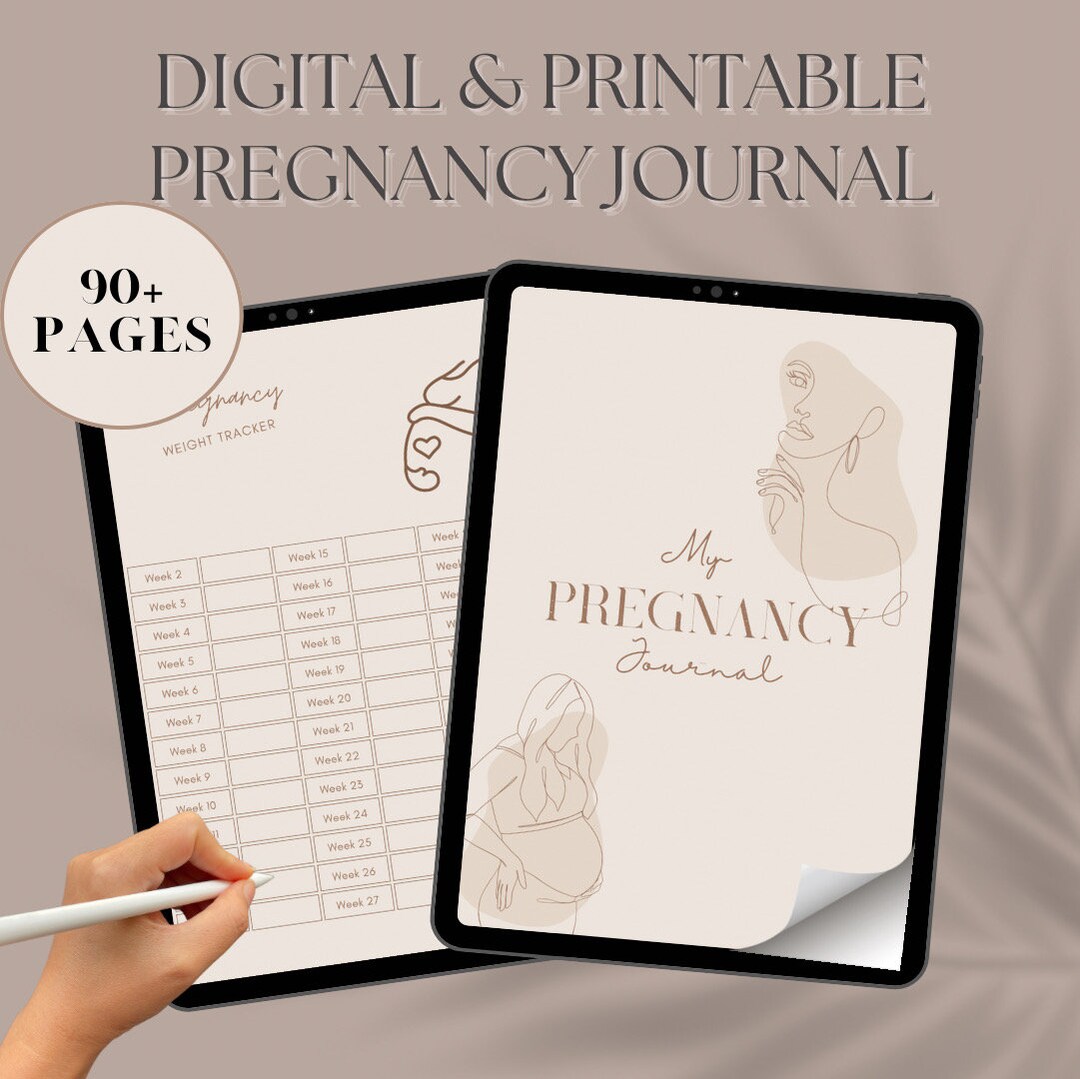 My Pregnancy Journal | Organize and Document Your Pregnancy With a ...