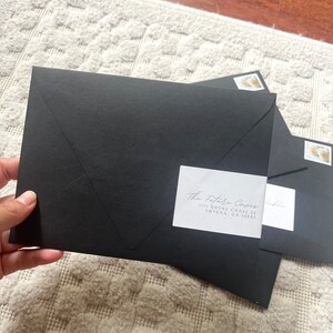 Printable Address Label Template, Wrap Around 8x2 Sticker for Envelope ...