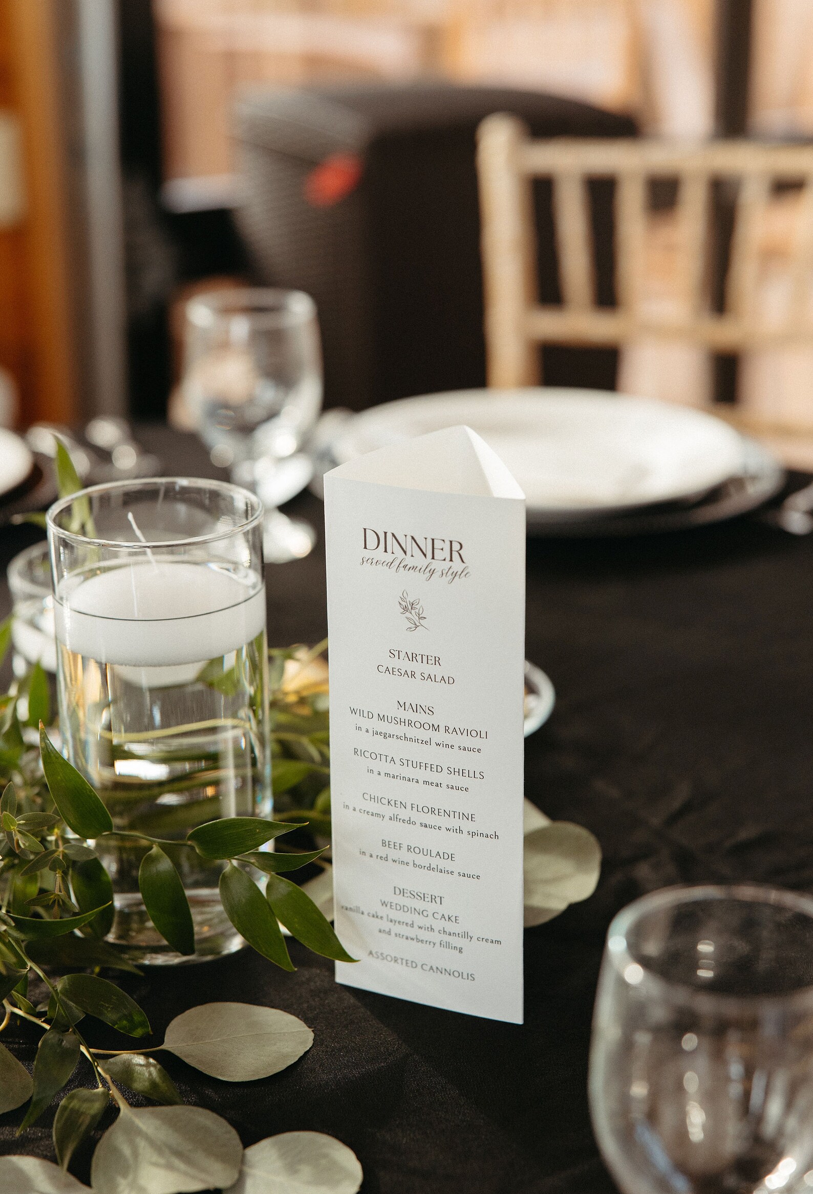 Personalized Tri-fold Wedding Table Number With Menu and QR Code ...