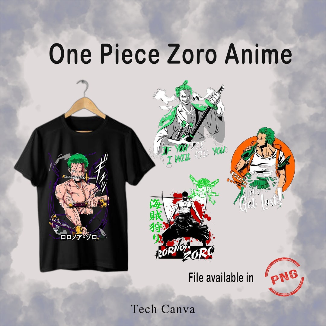 20 One Piece Zoro Anime Design Bundle Instant Digital - Etsy