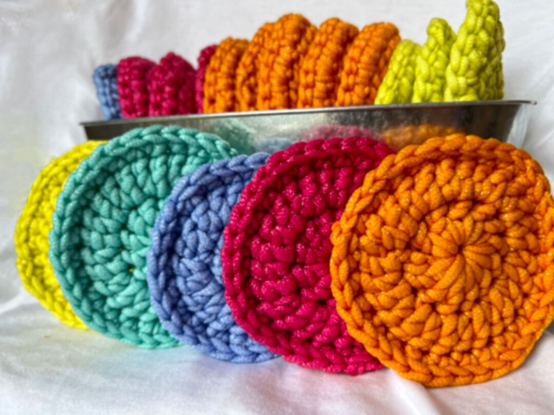 Crocheted Dish Scrubbies Scrubology - Etsy