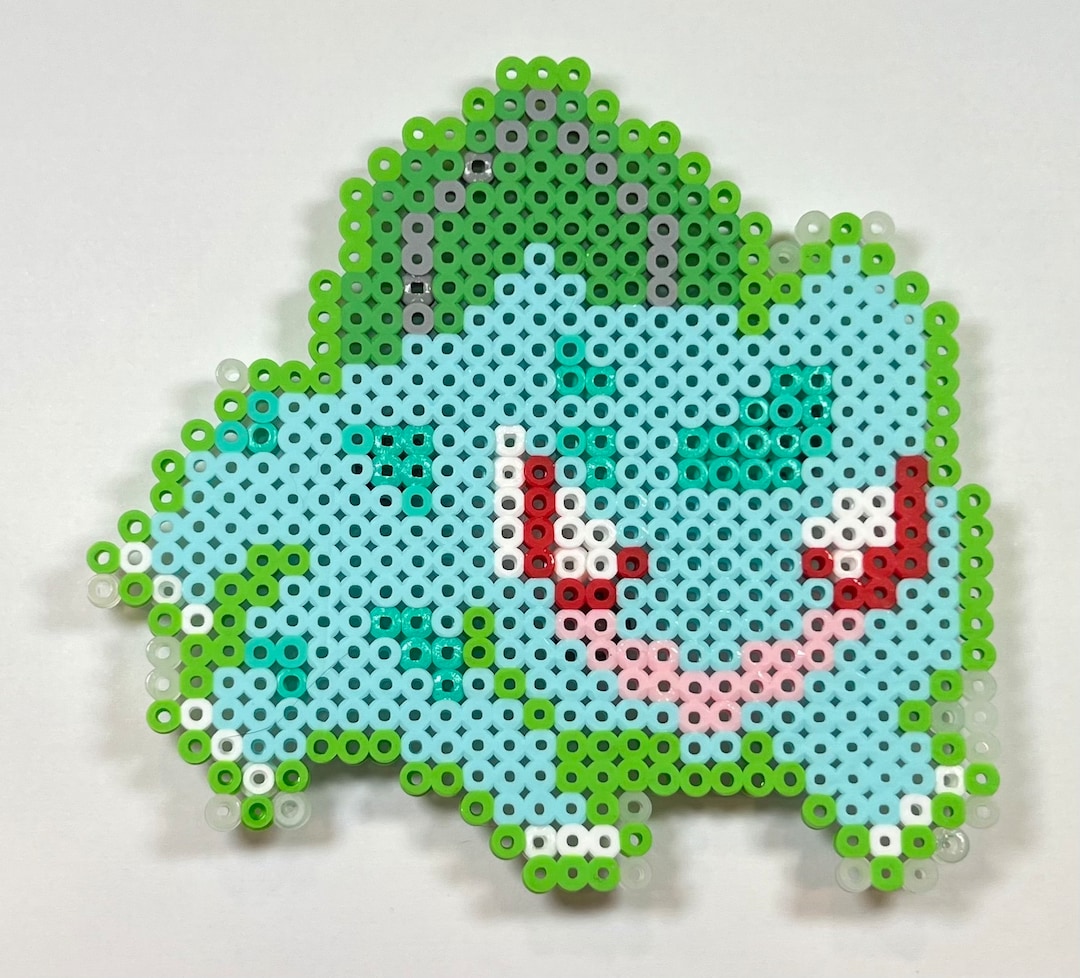 Bulbasaur Pokemon Perler Bead Magnet - Etsy
