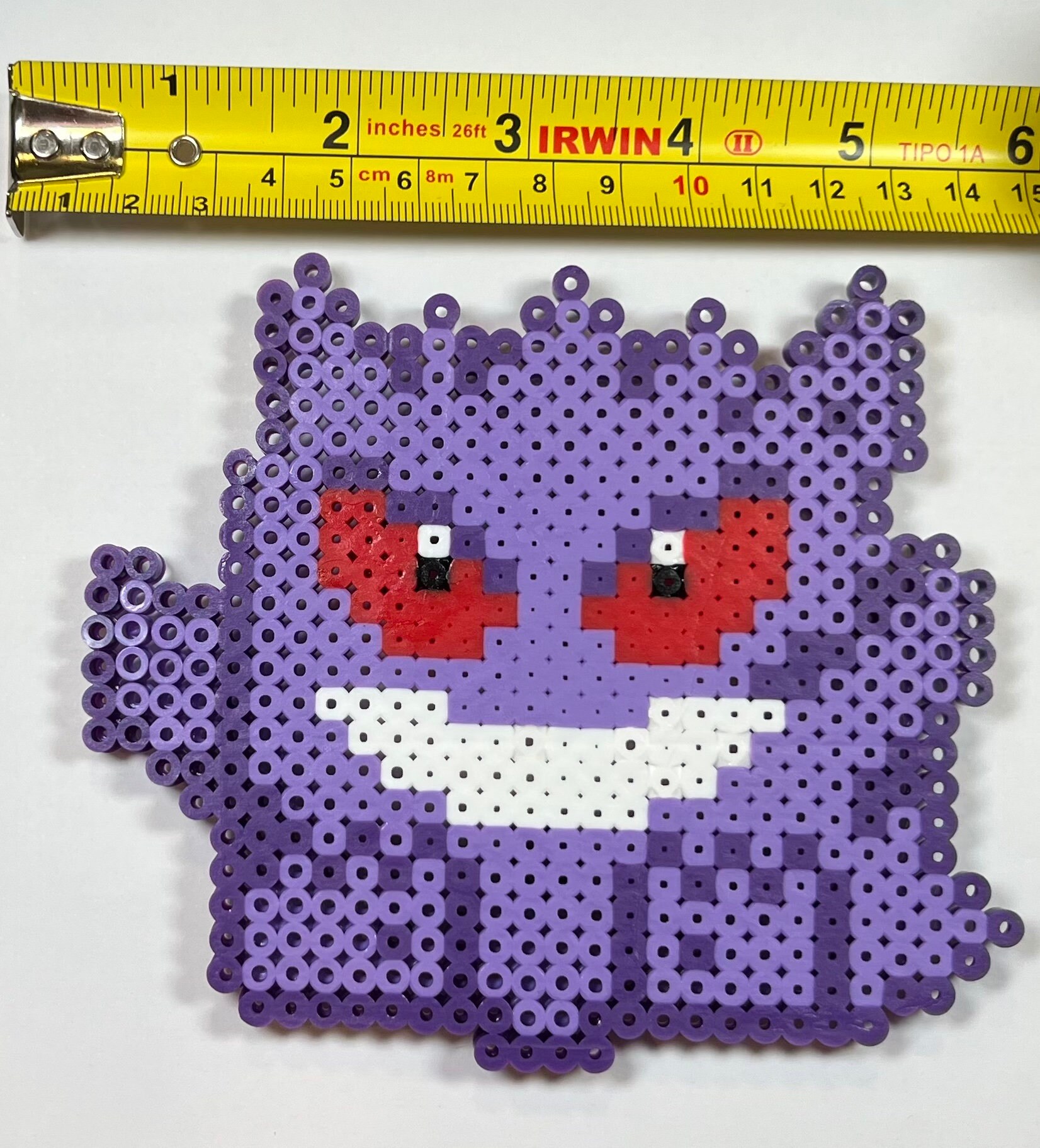 Gengar Pokemon Perler Bead Magnet - Etsy