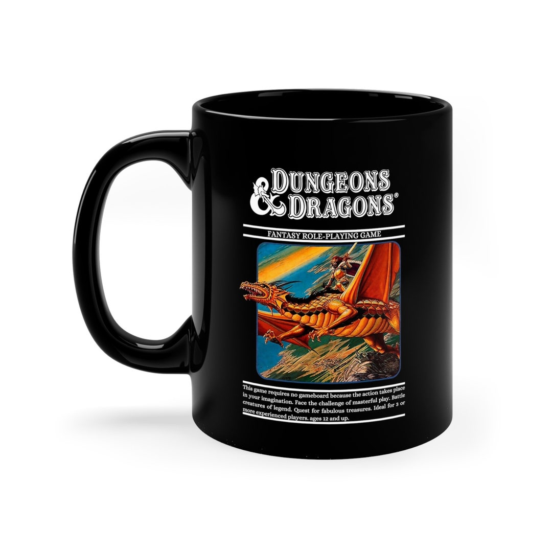 Retro Gameboard Dungeons and Dragons Inspired Mug D&D Mug - Etsy