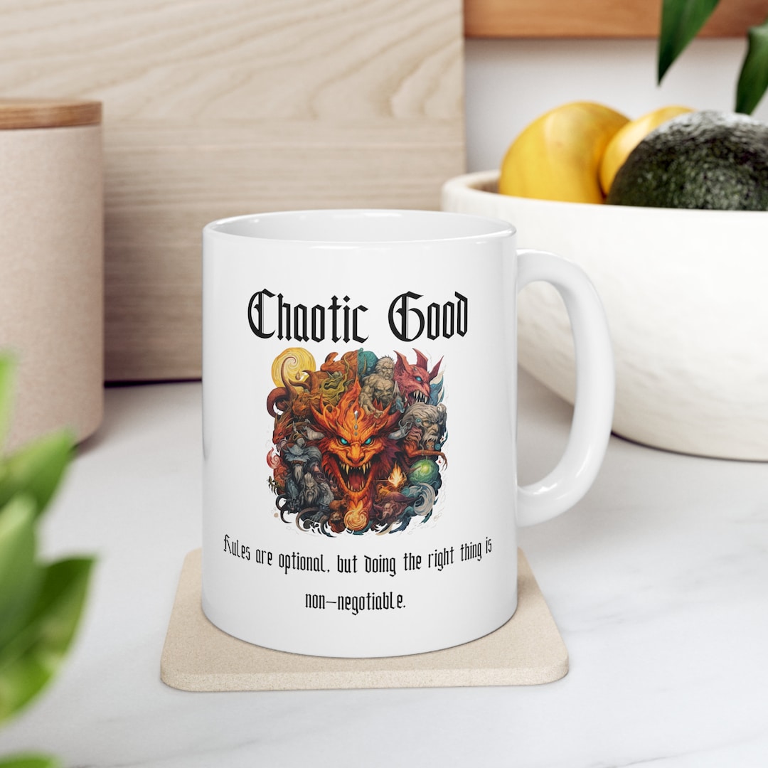 Chaotic Good Moral Alignment Dungeons and Dragons Inspired - Etsy