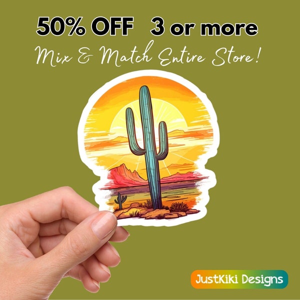 Saguaro Decal - Etsy