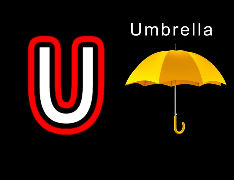 CVI Friendly Letters, High Contrast Alphabet Flashcards - Etsy