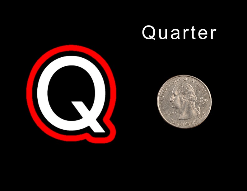 CVI Friendly Letters, High Contrast Alphabet Flashcards - Etsy