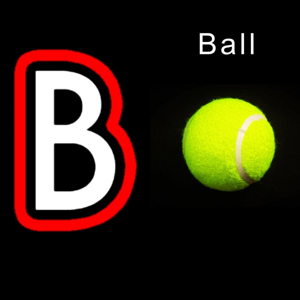 Alphabet Flashcards - Etsy