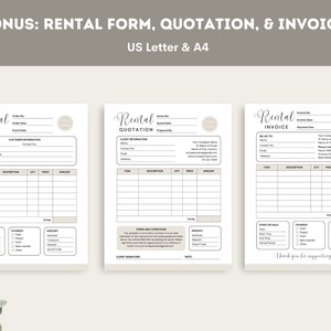 Bounce House Rental Contract Agreement Template, Rules, Business Signs ...
