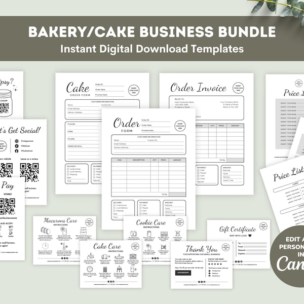 Bakery Qr Code Sign - Etsy