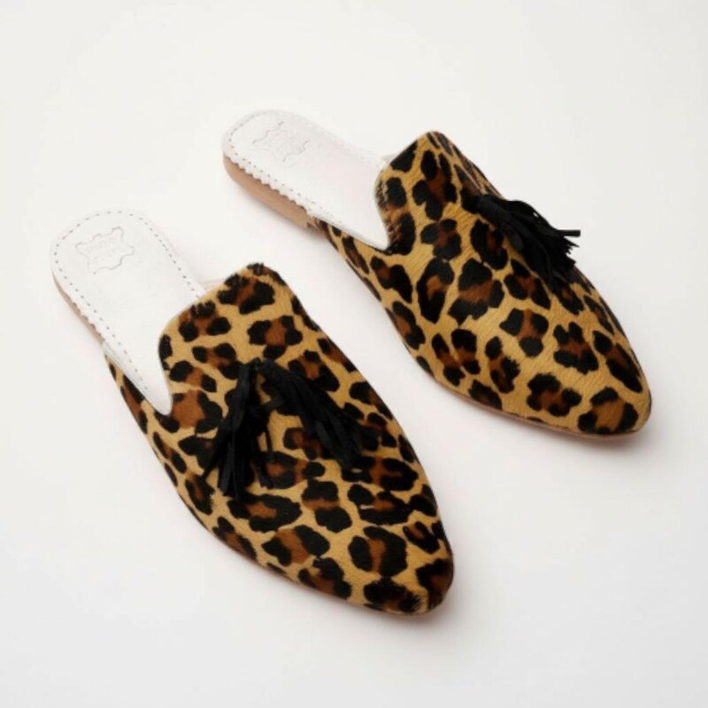 Leopard Slippers - Etsy