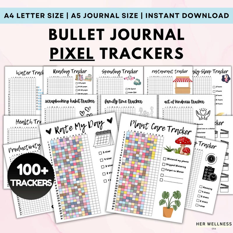 Reading Pixel Tracker - Etsy UK