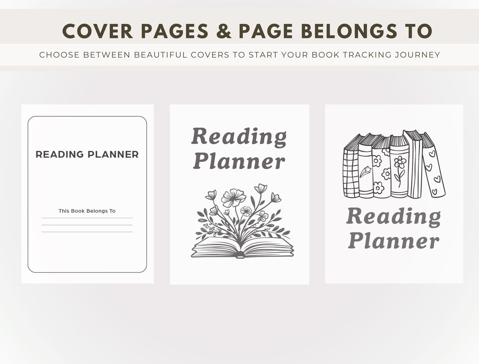 Comprehensive Reading Journal: Book Tracker, Reviews, Challenges ...