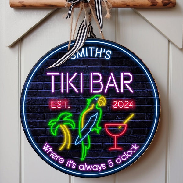 Tiki Bar Signs - Etsy