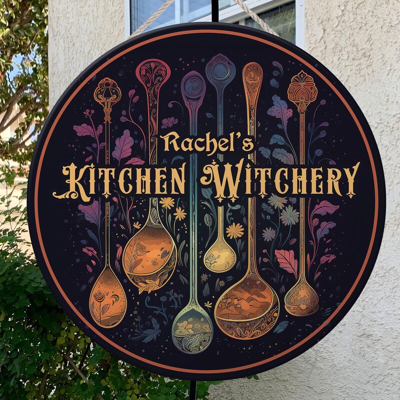 Kitchen Witch Sign - Etsy