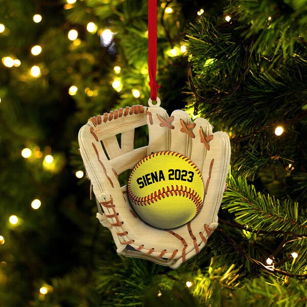 Softball Christmas - Etsy