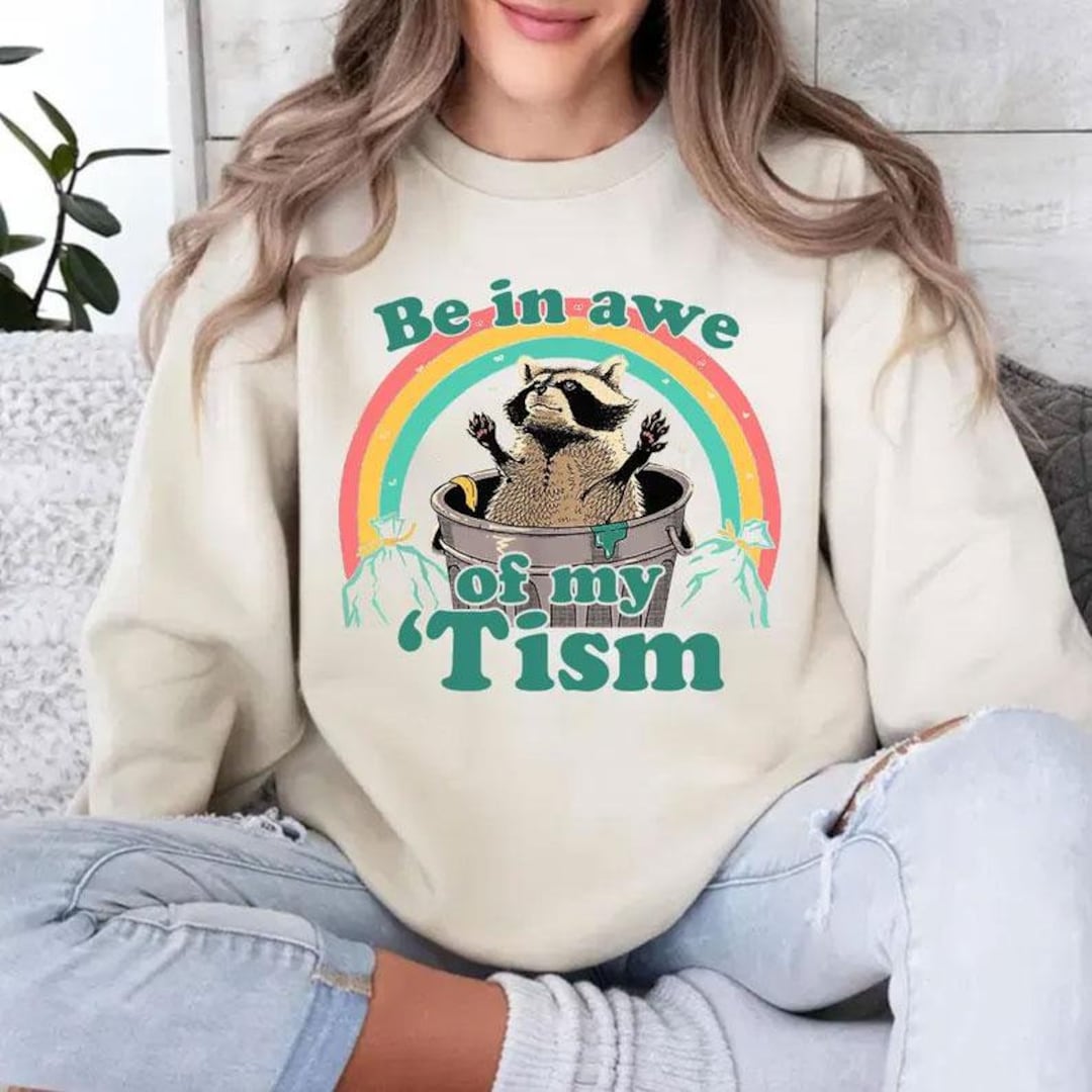 Be in Awe of My 'tism Funny T-shirt, Autism Funny Be in Awe of My 'tism ...