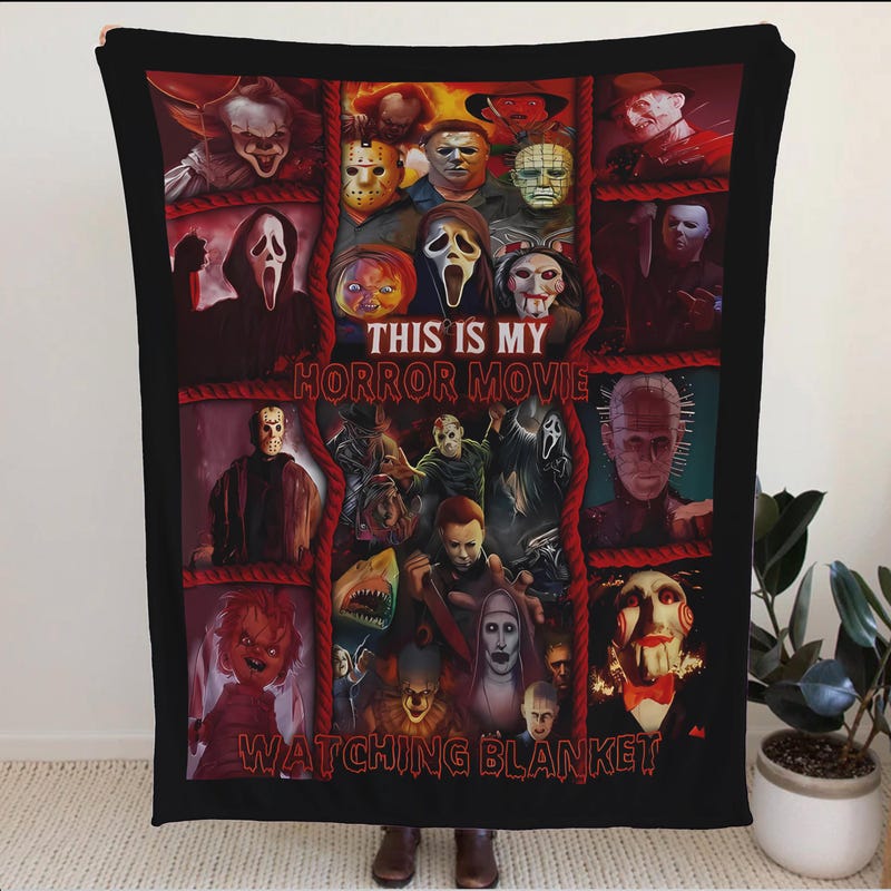 Horror Blanket - Etsy
