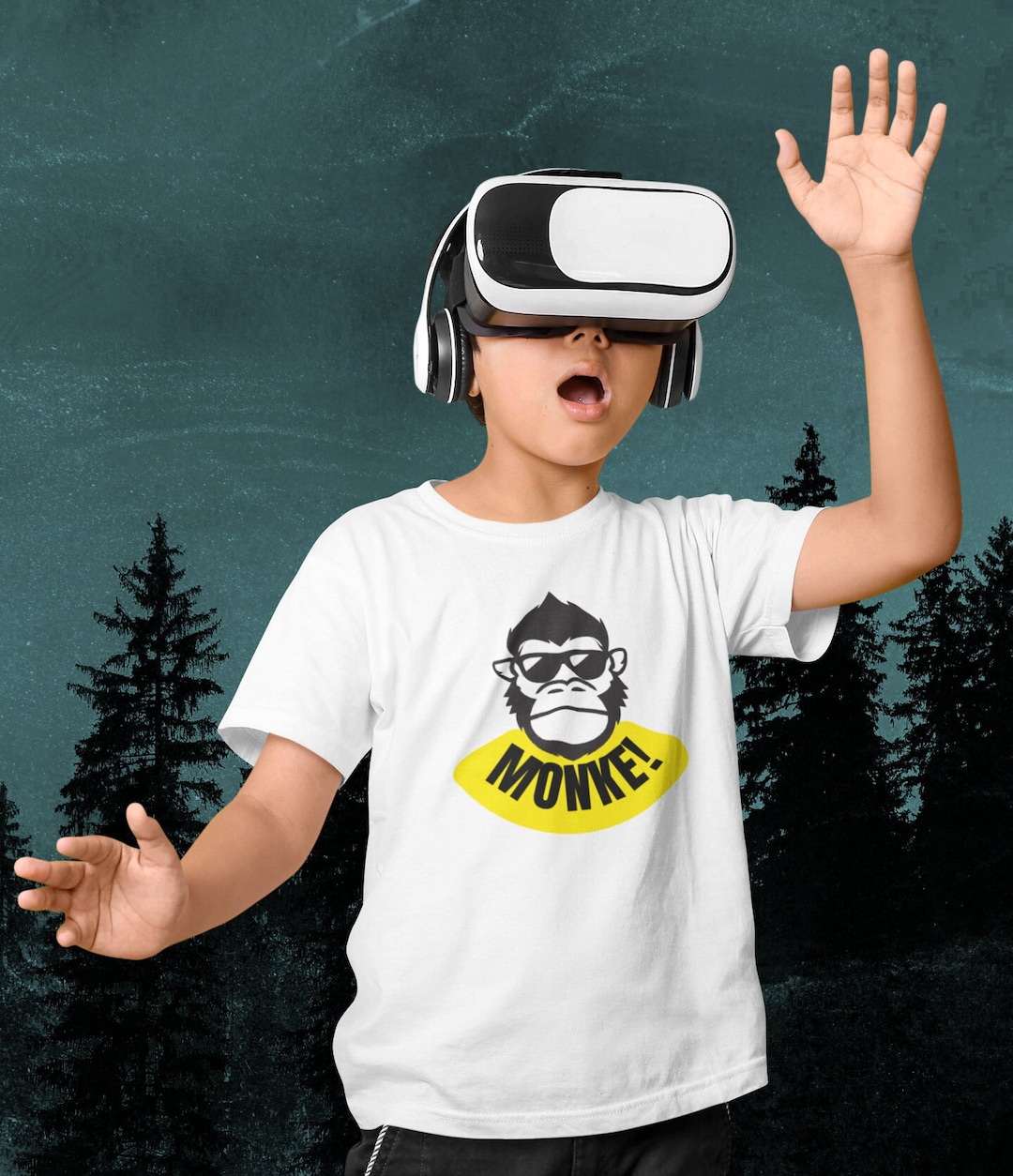 Gorilla Tag Shirt for Kids Gorilla Tag Kids T-shirt VR Game - Etsy
