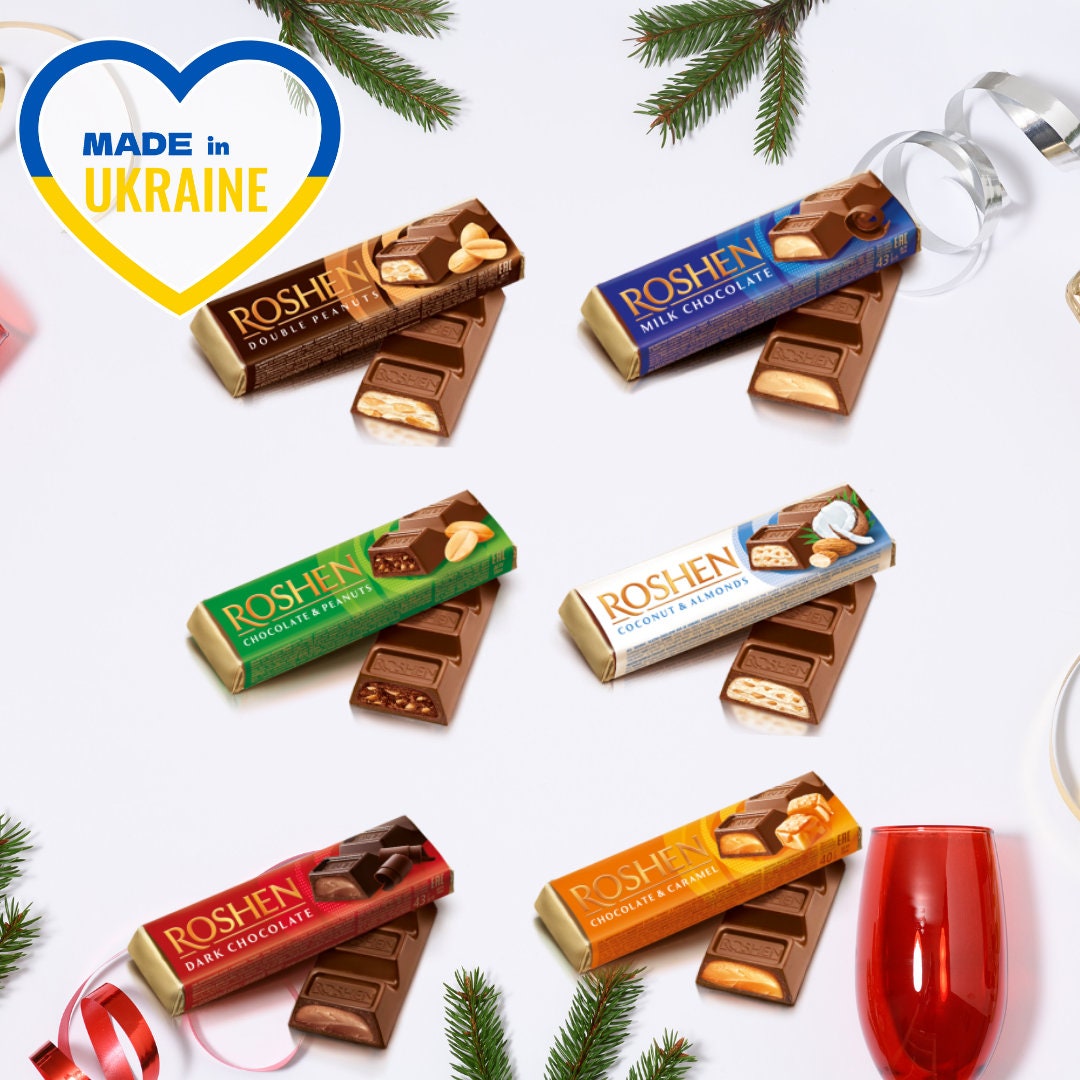 Friendship Gift Box With a Variety of Ukrainian Chocolate - Etsy